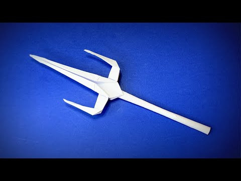 Ютуб видео: How to Make Paper Trident | Origami Trident | Paper Weapons ...